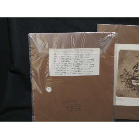 Ed Gifford | Art | Set Of 3 Limited Edition Hand Pulled Etching By Ed ...